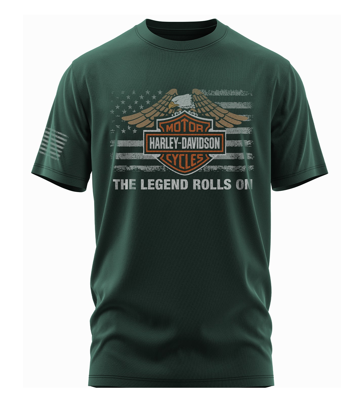 The Legend Rolls On, Overseas Military Tour T-Shirt – H-D Military